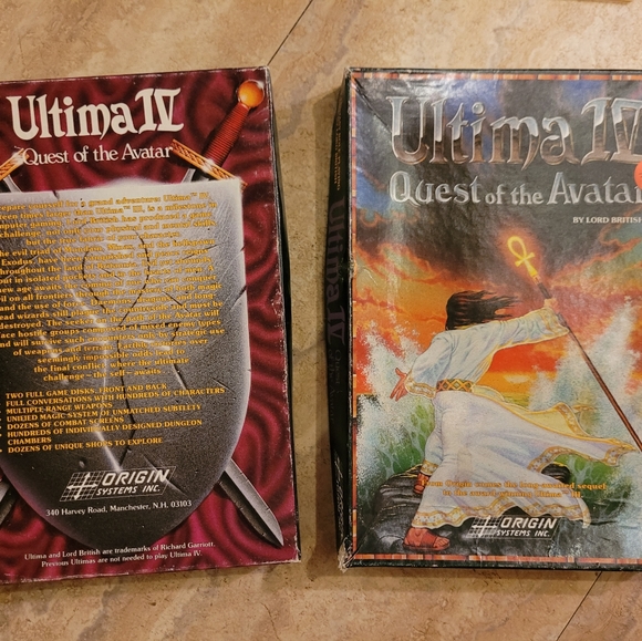 origin systems inc. | Video Games & Consoles | Ultima Iv Vintage ...